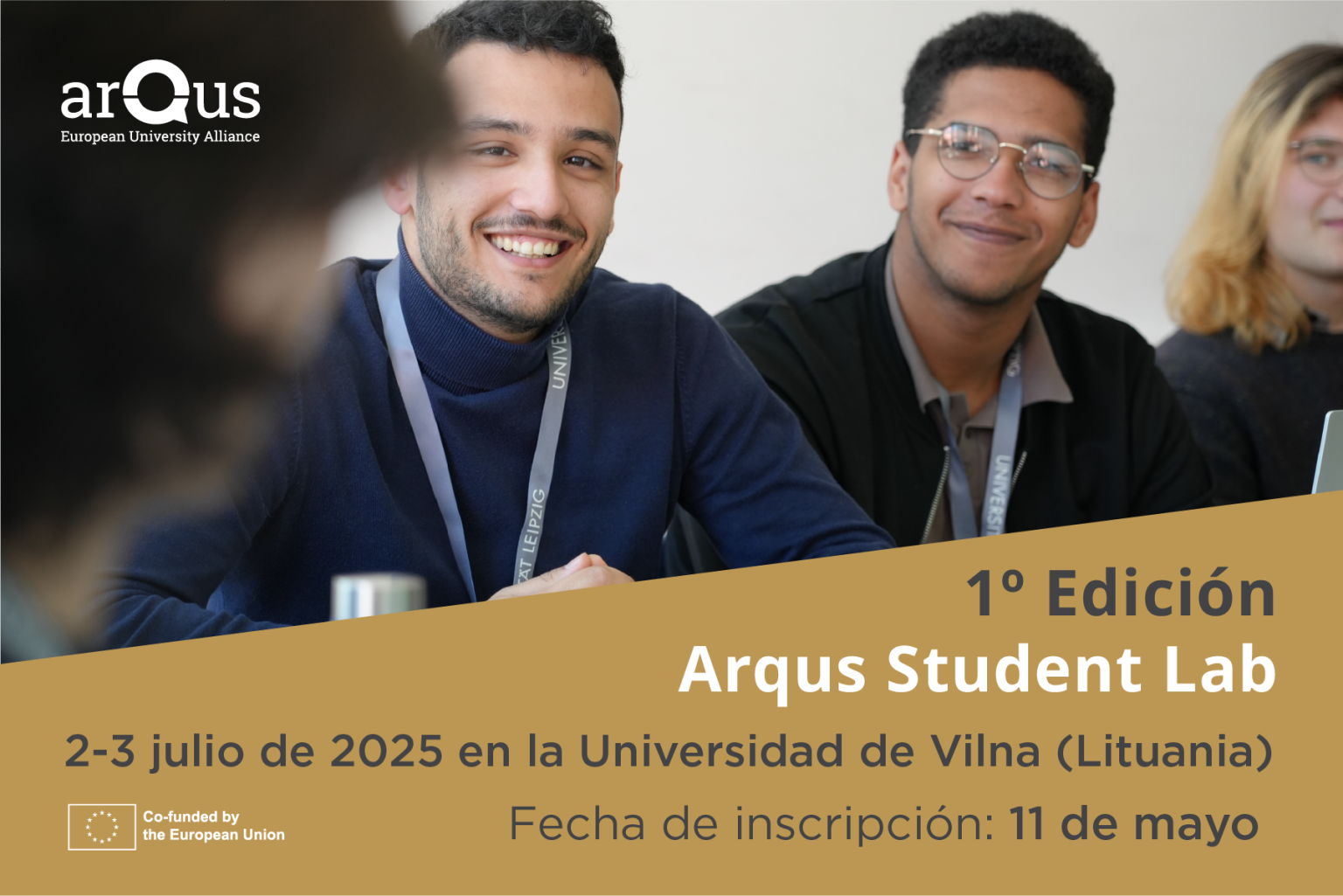 Participa en el Arqus Student Lab 2025 - Arqus