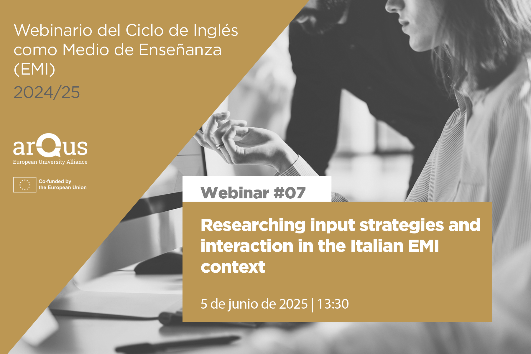 Séptimo webinario de EMI: Investigación de estrategias de input e ...